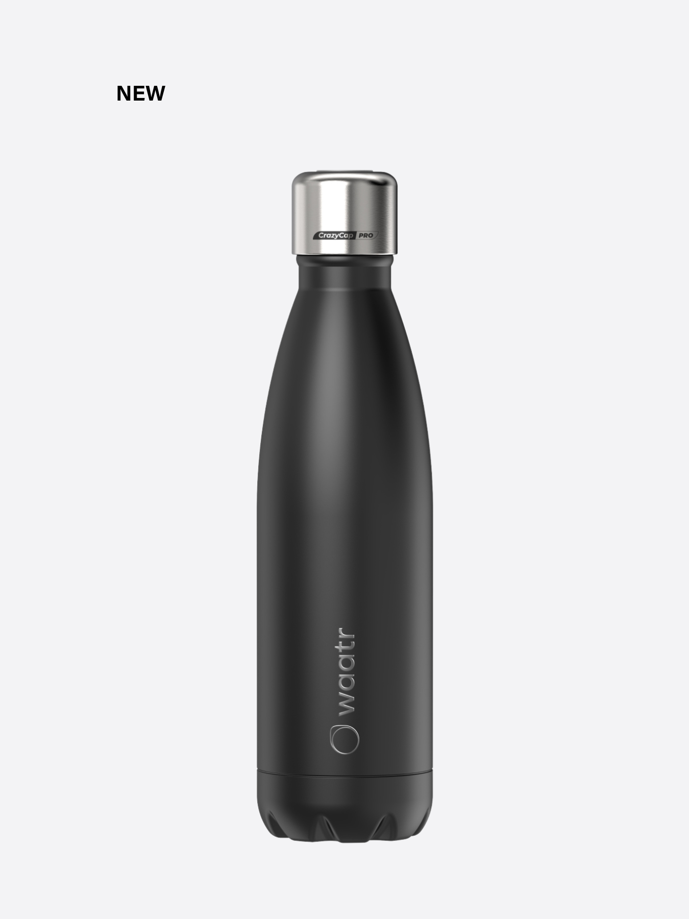 Waatr CrazyCap Pro UVC Bottle | Smart Water Purifier - BRIDGEMEN.COM.SG