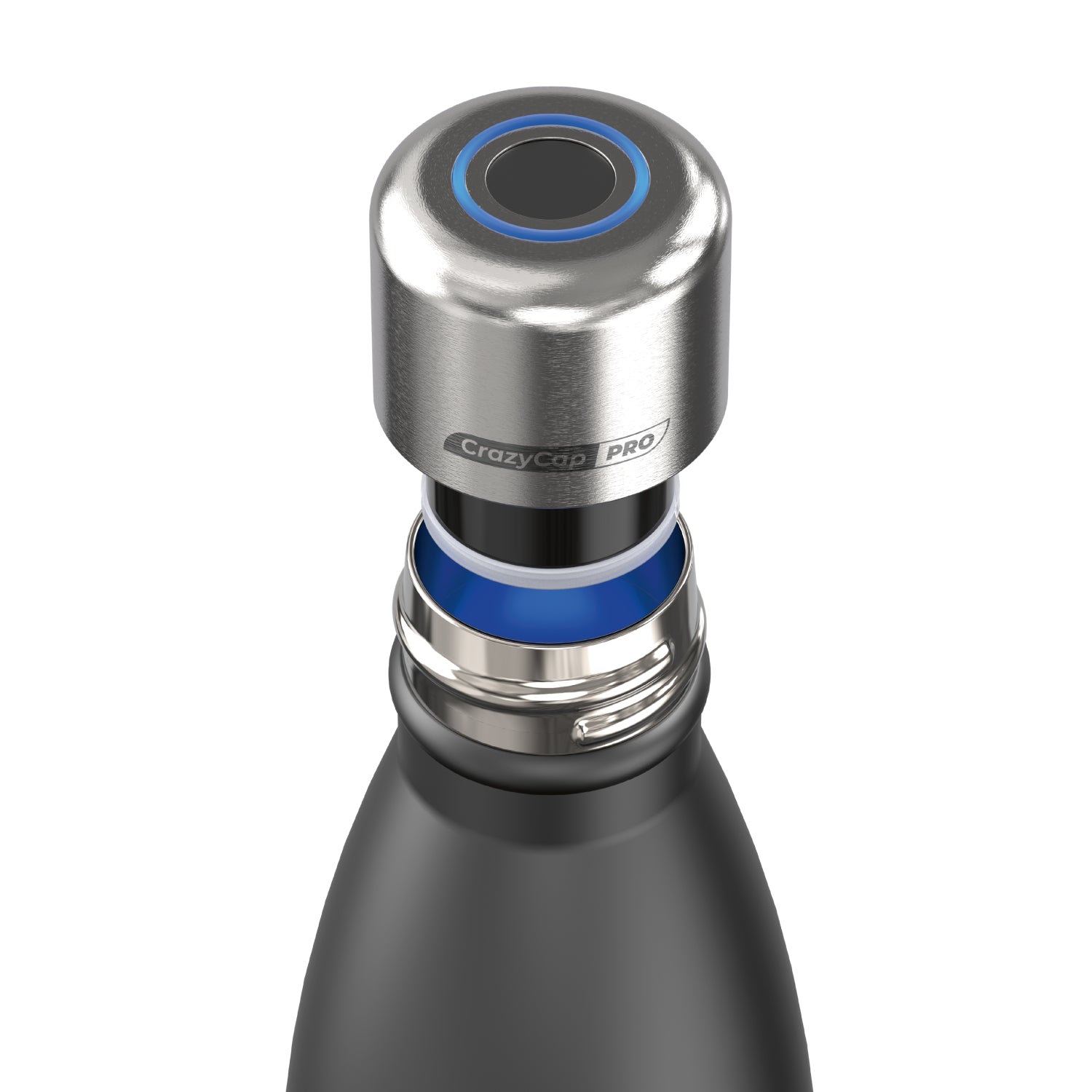 Waatr CrazyCap Pro UVC Bottle | Smart Water Purifier - BRIDGEMEN.COM.SG