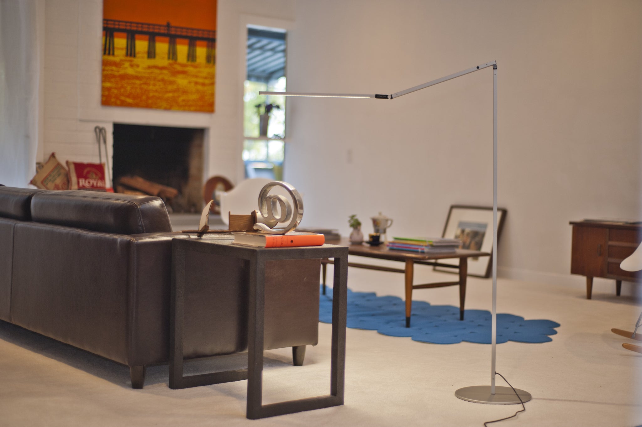 Buy Koncept Z-Bar Floor Lamp AR5000 | LED Standing Reading Task Light ...