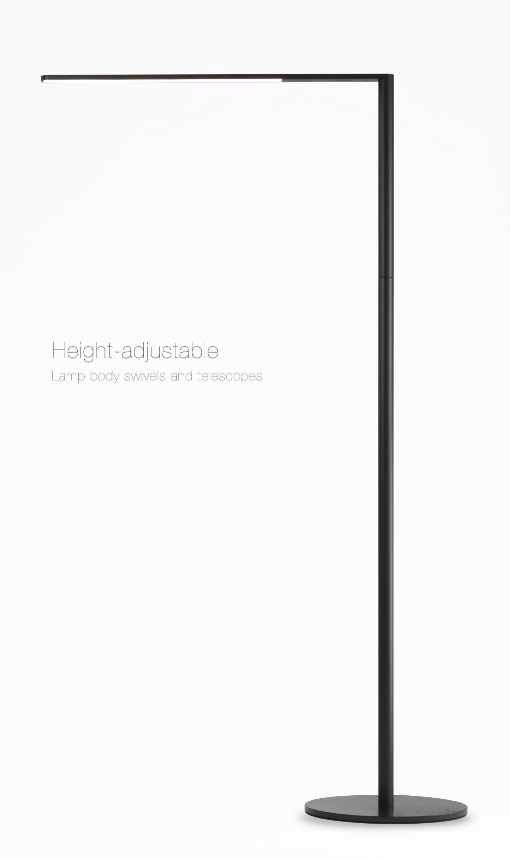 Koncept Lady7 | LED Floor Lamp Standing Reading Task Light Dimmable L7 ...