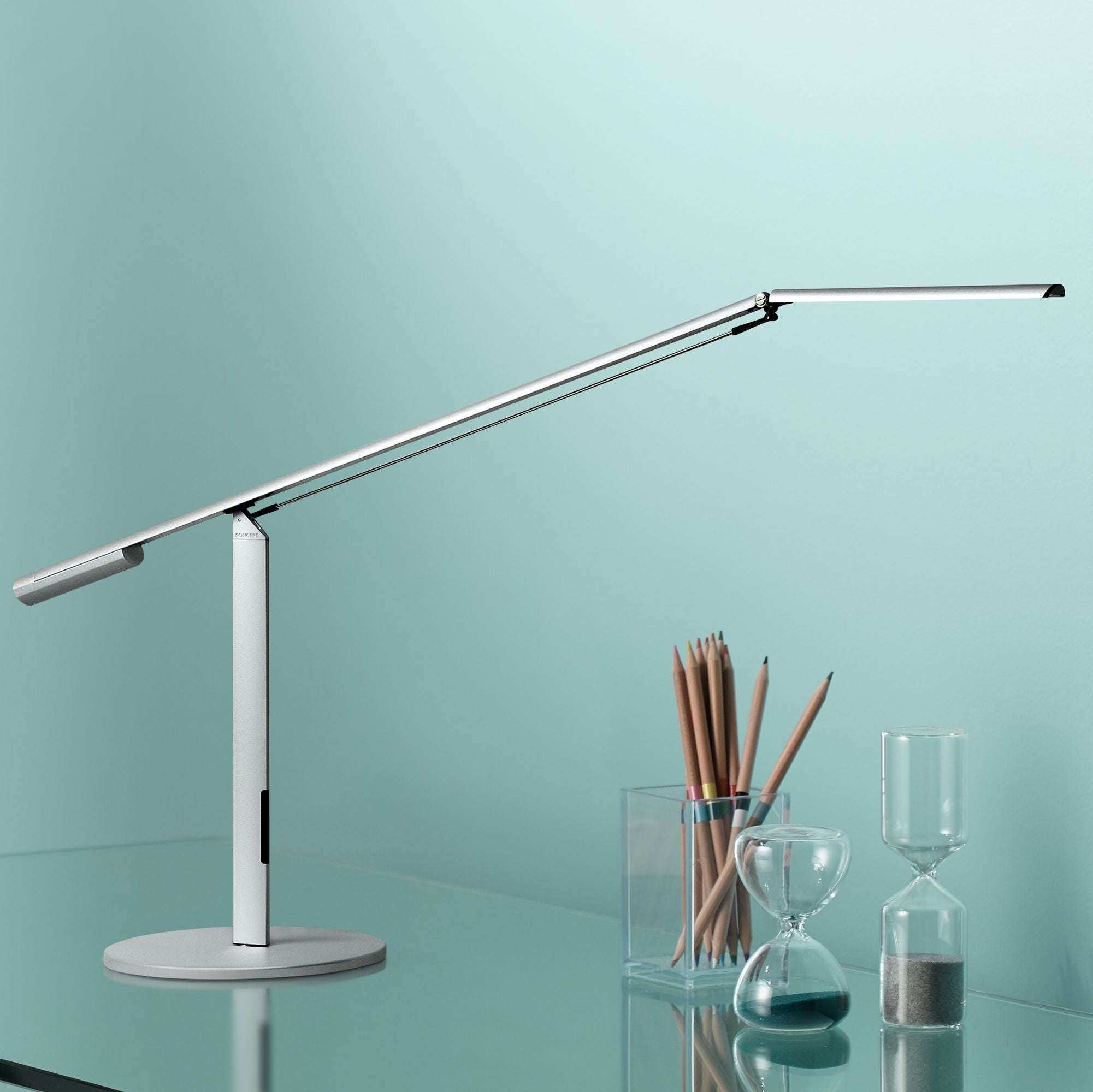 Koncept Equo | LED Desk Lamp Table Reading Task Light Dimmable ...