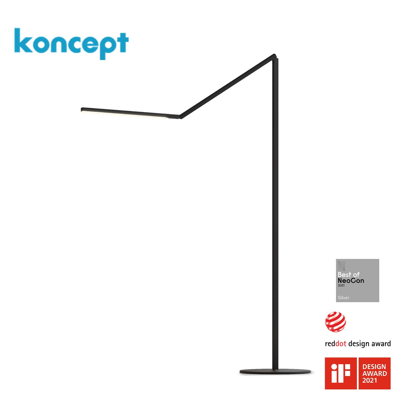 KONCEPT Splitty LED Desk Lamp Table Reading Task Light Dimmable ...