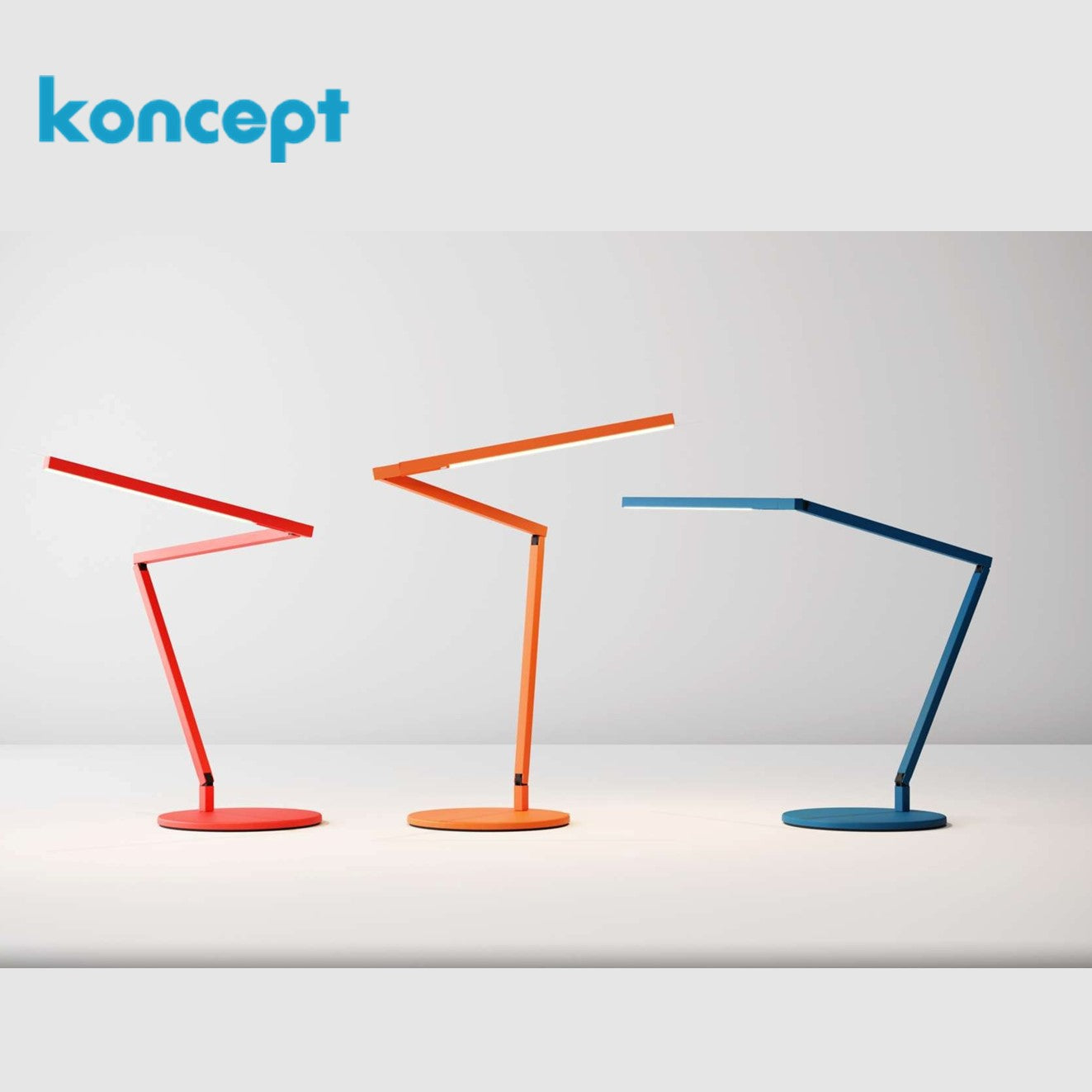 KONCEPT Splitty LED Desk Lamp Table Reading Task Light Dimmable ...