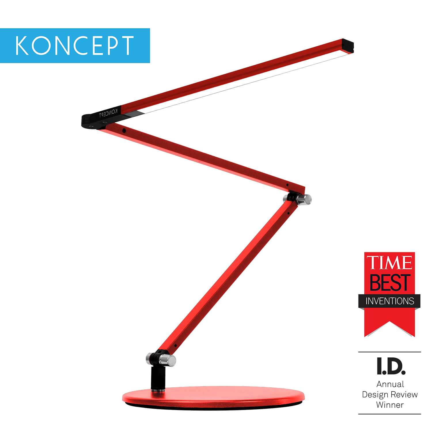 Koncept Z-Bar Desk Lamp AR3000 | LED Table Reading Task Light Dimmable ...